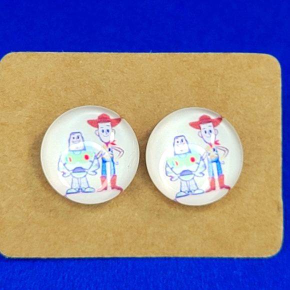 Jewelry | Toy Story Woody And Buzz Stud Earrings | Poshmark